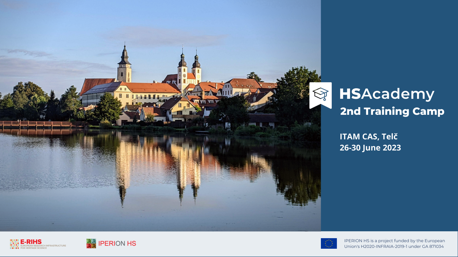 2nd IPERION HS Academy Training Camp in Telč (June 26-30, 2023) | E-RIHS.it